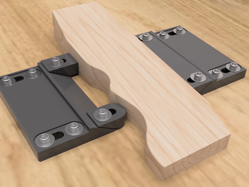 CNC Vice Toe Clamp - Files With Fixture Low Profile Hold Down ...