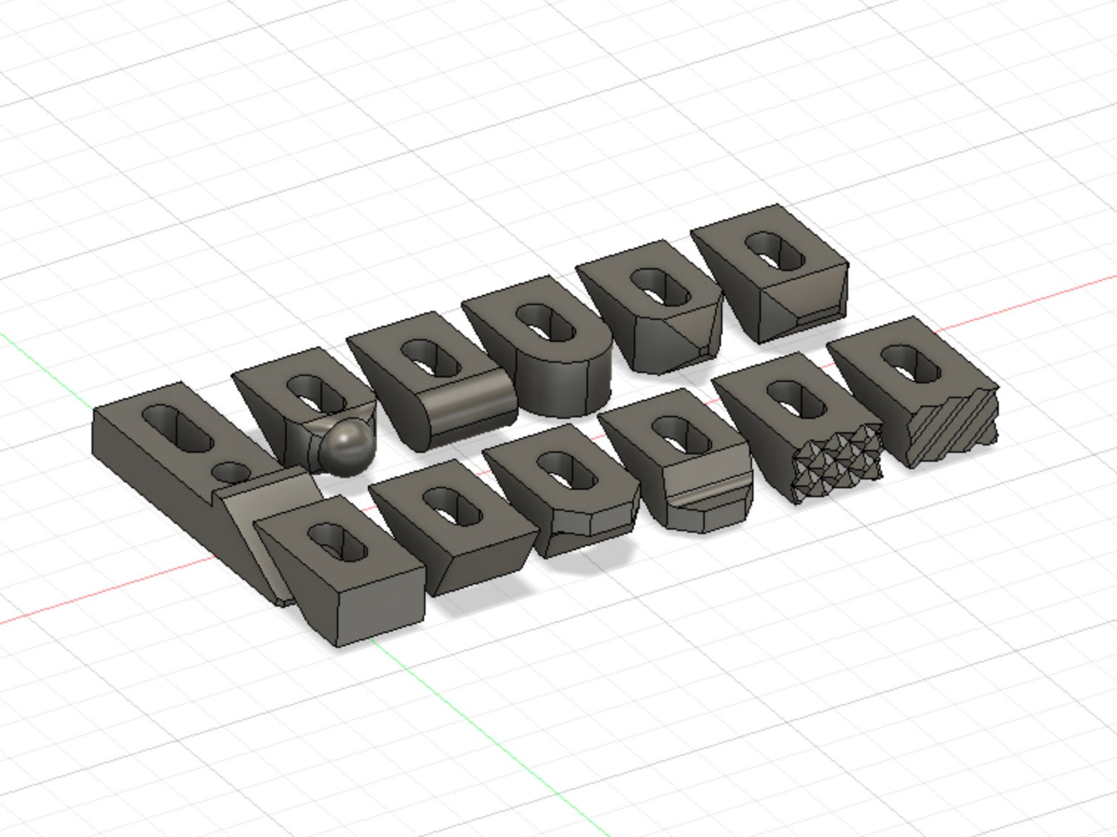 CNC Toe Clamp Hold Down - With Fixture Accessories - All Files ...