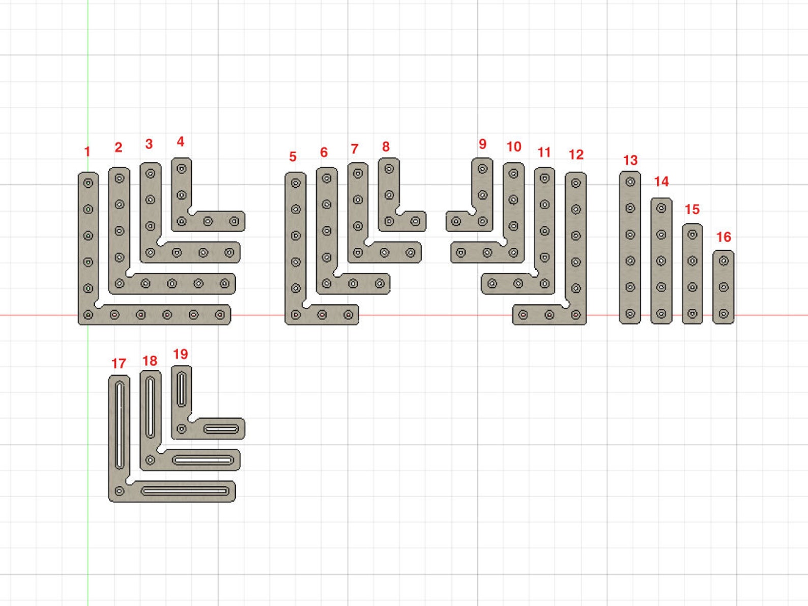 CNC Stop Block BUNDLE - Fixture Table Locating Squares & Straight Edges ...