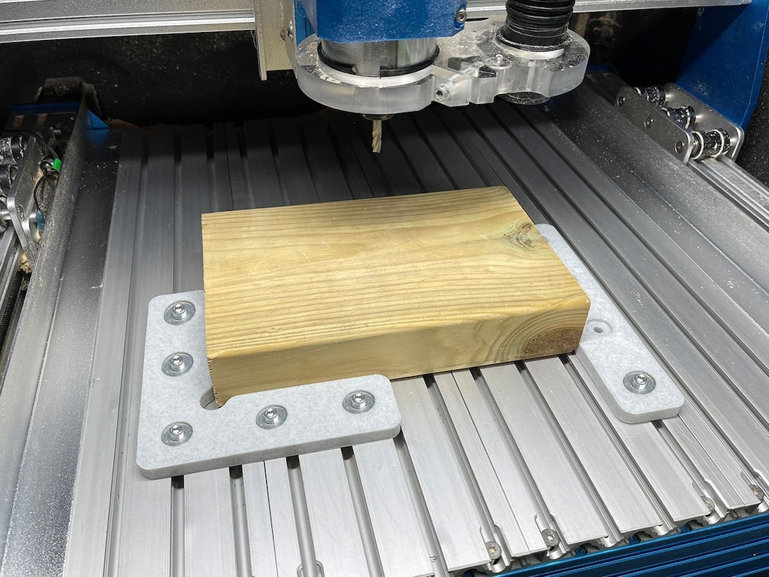 CNC Stop Block BUNDLE - Fixture Table Locating Squares & Straight Edges ...