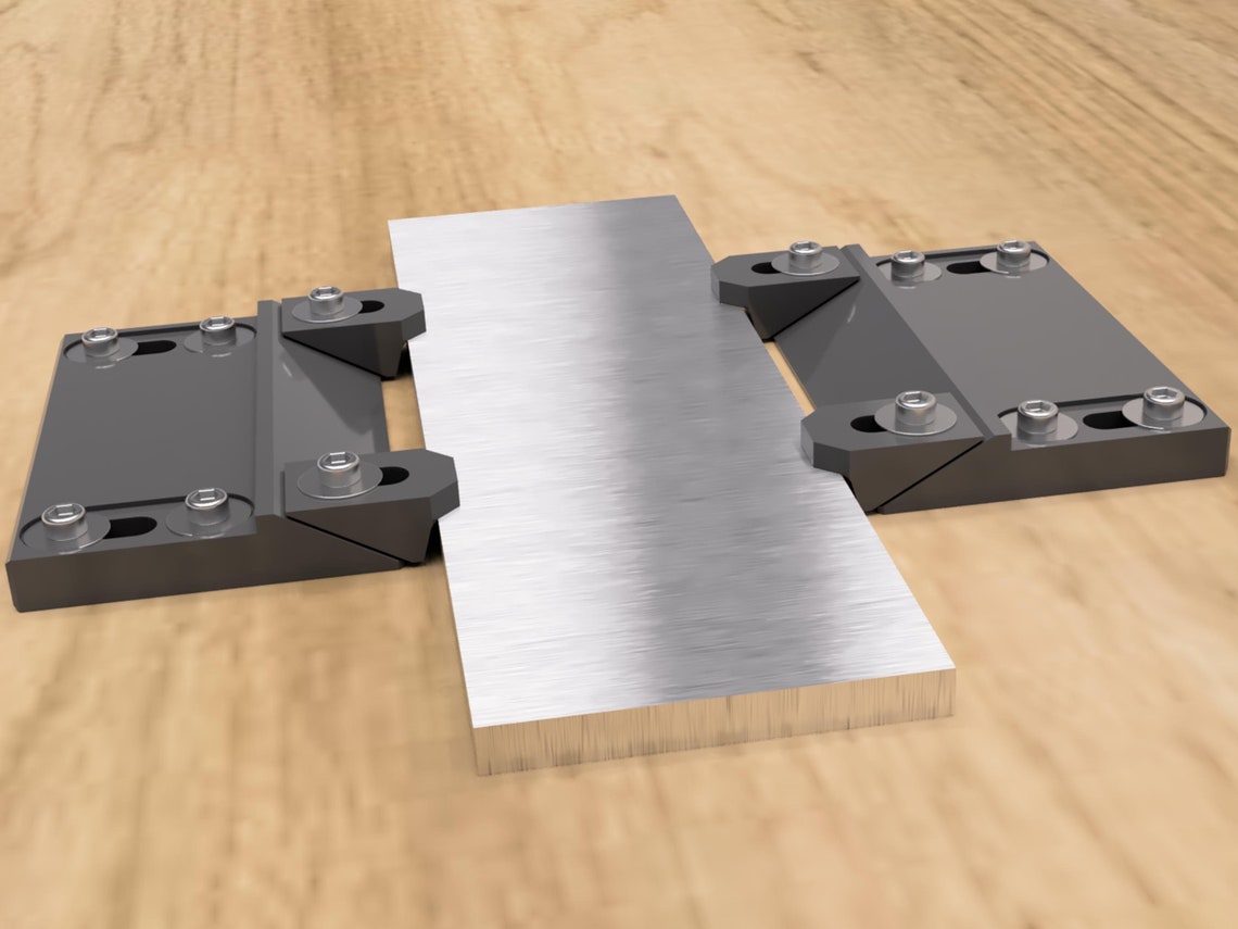 CNC Vice Toe Clamp - Files With Fixture Low Profile Hold Down ...