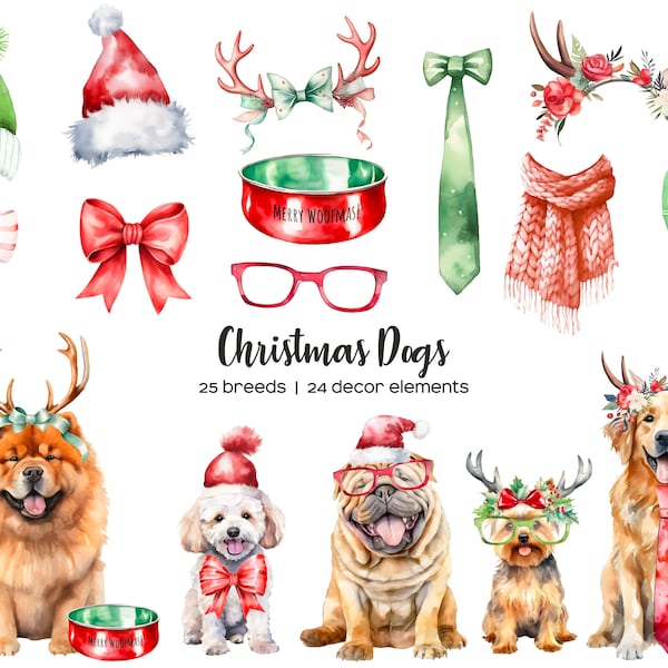 Dog Christmas Decor - Etsy