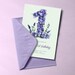 Watercolor Lavender Number Clipart: Floral Digits (PNG Digital Download ...