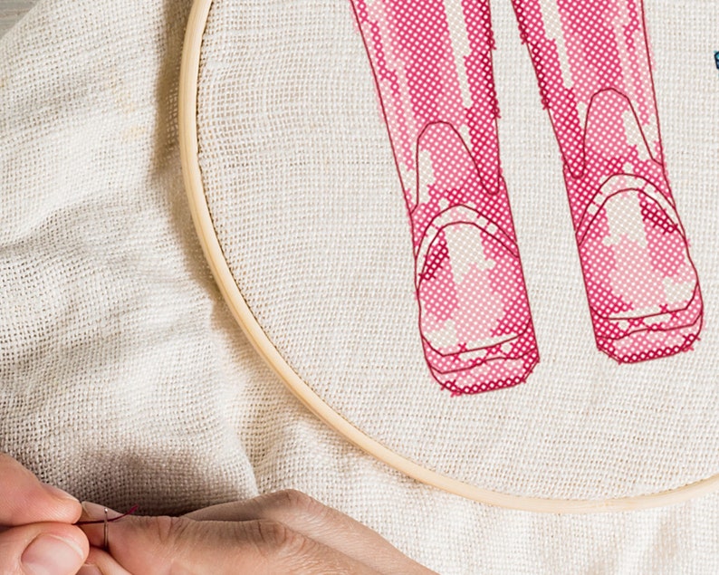 Wellies Family Portrait Cross Stitch Pattern: Personalized Embroidery ...