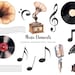 Watercolor Musical Instrument Clipart: Orchestra PNG Set (30 Items) - Etsy
