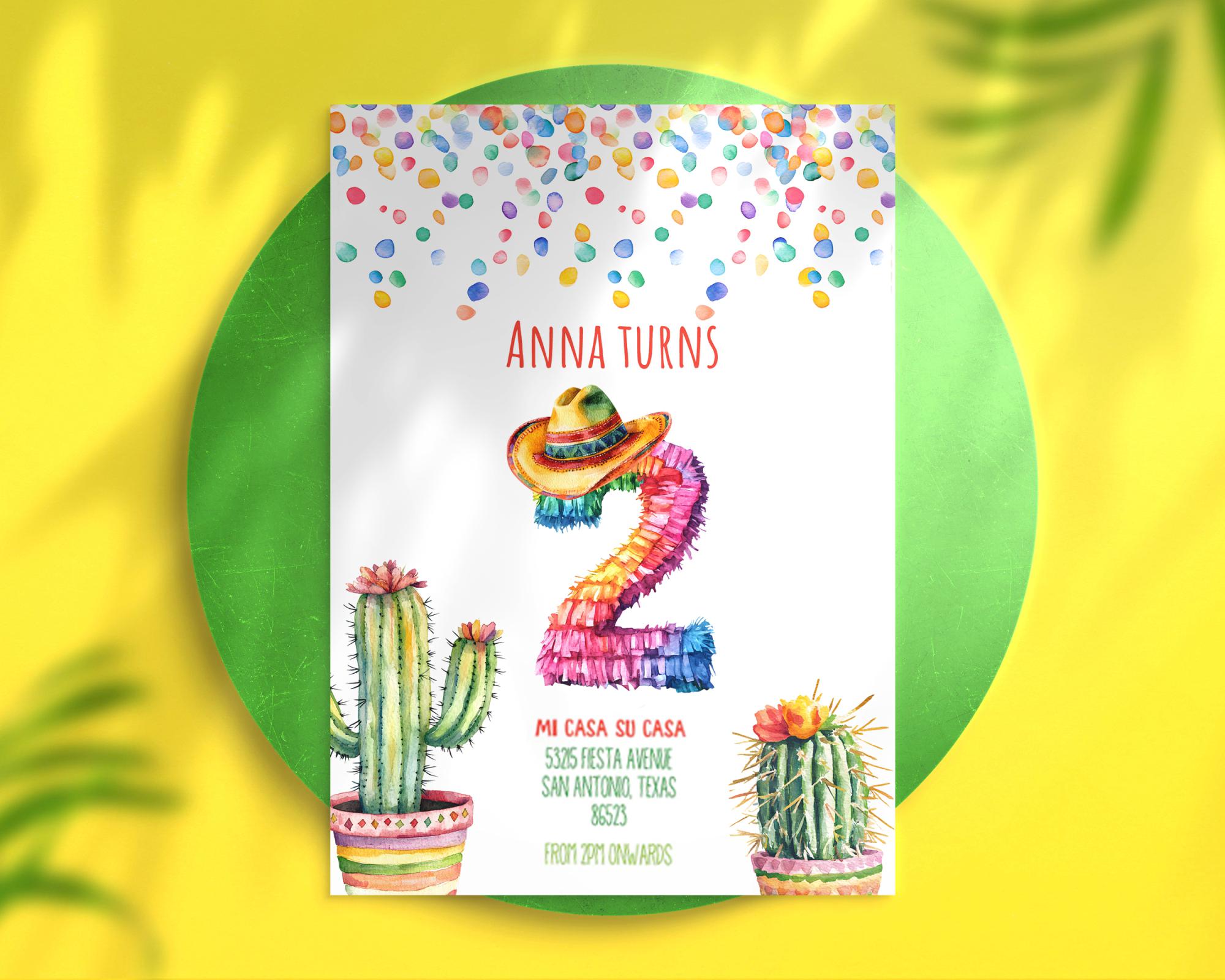 Watercolor Pinata Digits Clipart: Mexican Numbers 0-9 (PNG) - Etsy