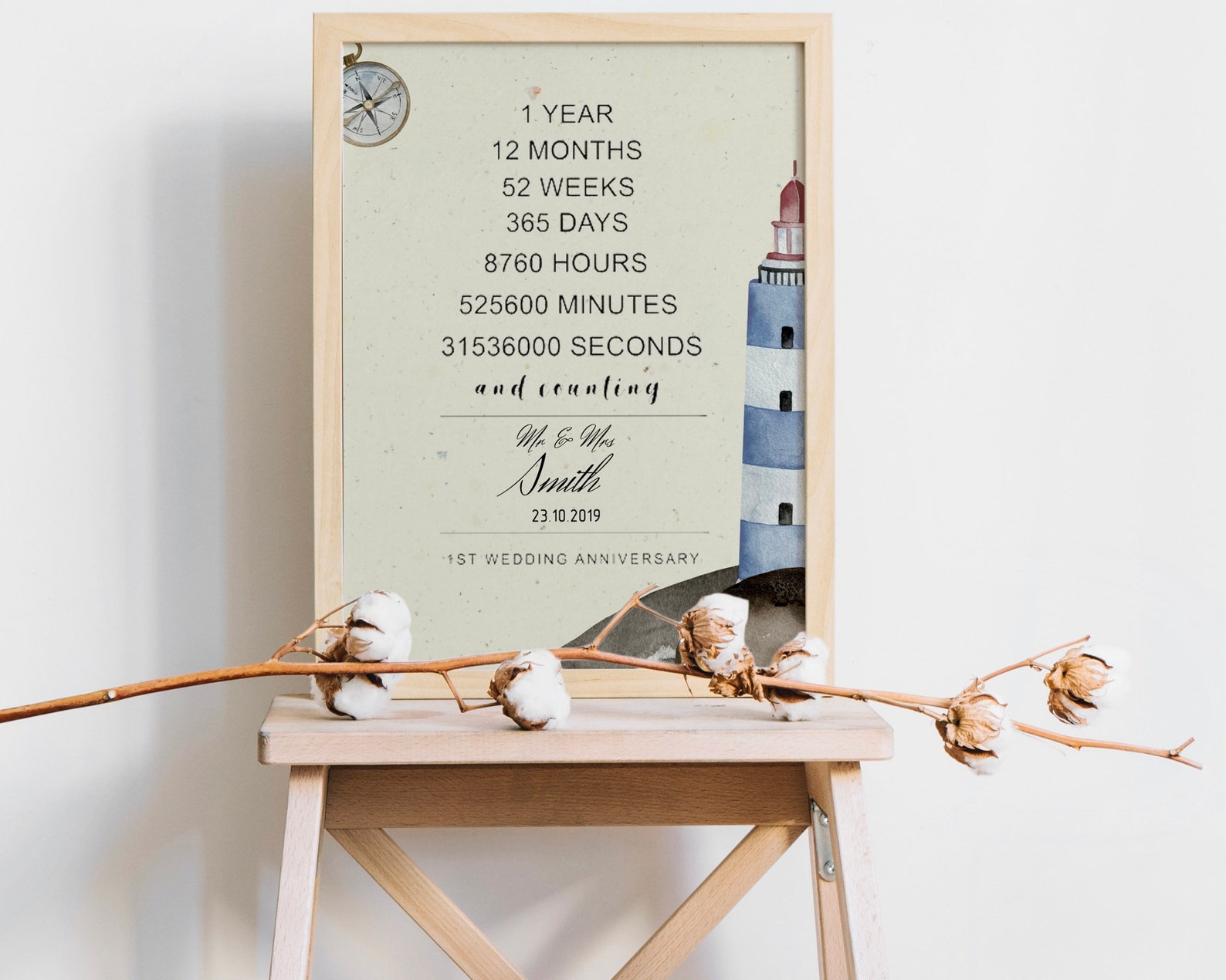 Watercolor Nautical Clipart. Marine Elements Clip Art Lighthouse ...