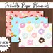 Paper Placemats Happy Birthday Instant Download Printable Digital Party ...