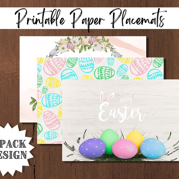 Easter Placemats - Etsy