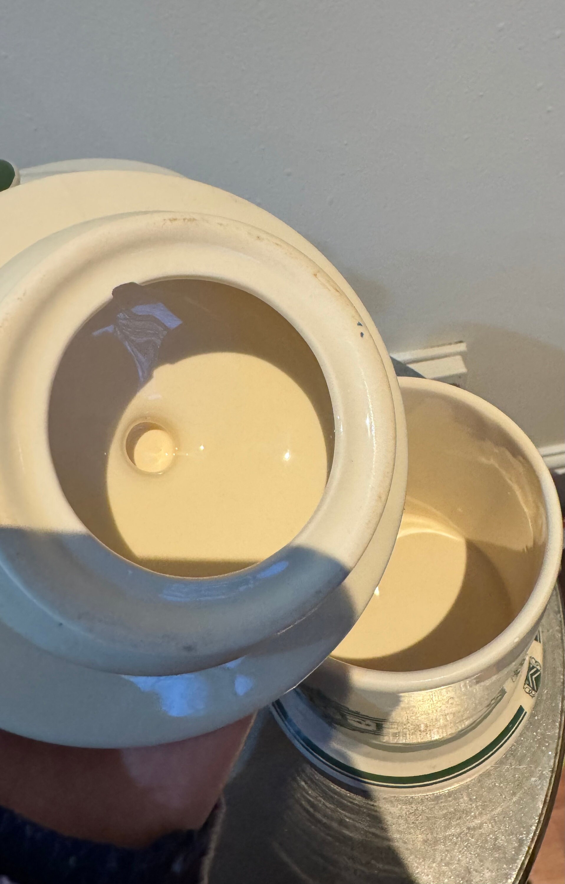 1869 Victorian Pottery Storage Jar Set. Coffee, Tea and Biscuit Jar ...