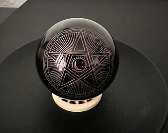 Black Onyx Sphere - Etsy