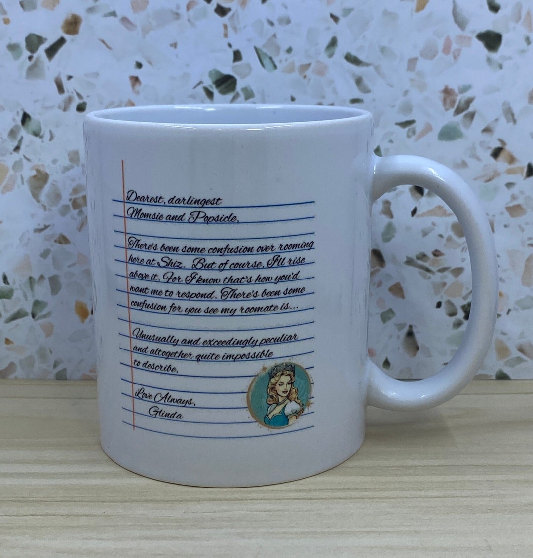 Elphaba & Glinda's Letters (wicked) - 11.8 Oz Ceramic Mug - Etsy