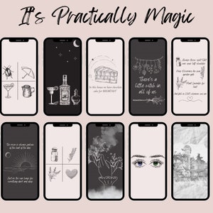 Practical Magic Inspired Phone Wallpaper - Set of 10! - Etsy