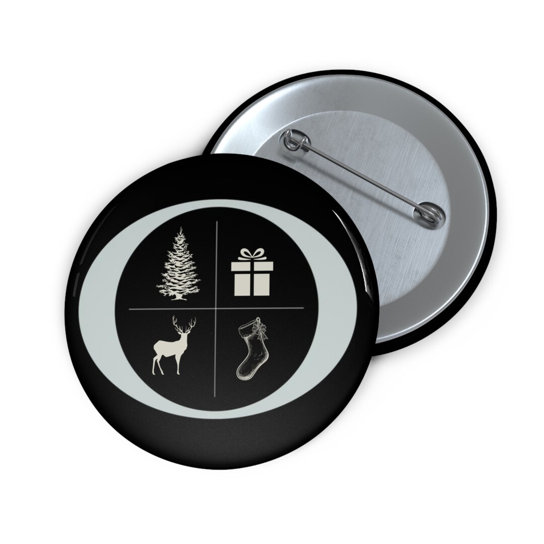 Ozark Inspired Christmas Pin Buttons - Etsy