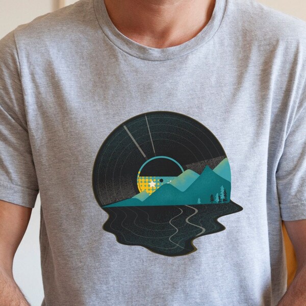 Vinyl Record Shirt - Etsy