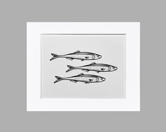 Minnow Print - Etsy