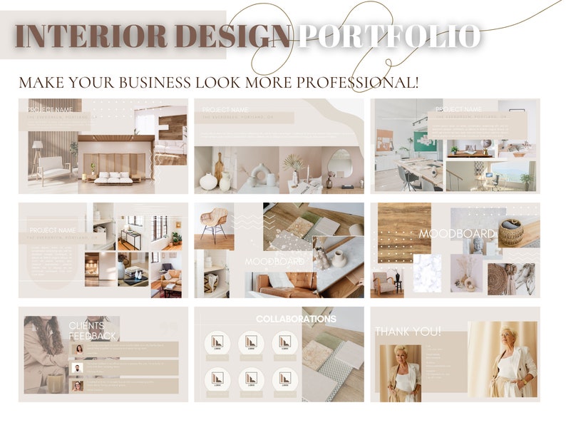 INTERIOR DESIGNER Portfolio Templates/ About the Designer/ Decor ...