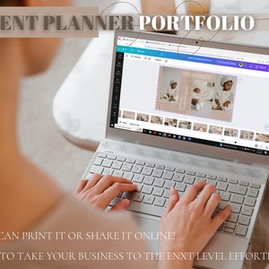 Event Planner Portfolio Templates: Wedding Services (canva Editable) - Etsy