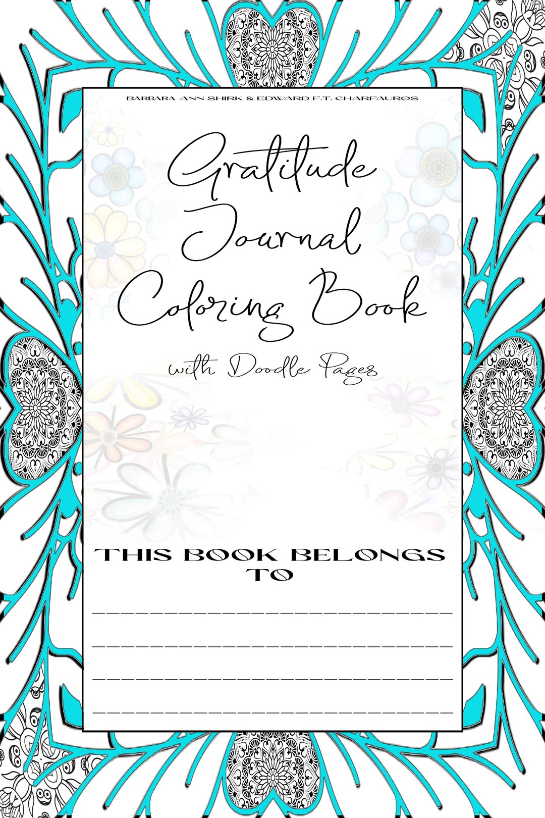 Gratitude Journal Coloring Book - With Doodle Pages Coloring Book - Etsy