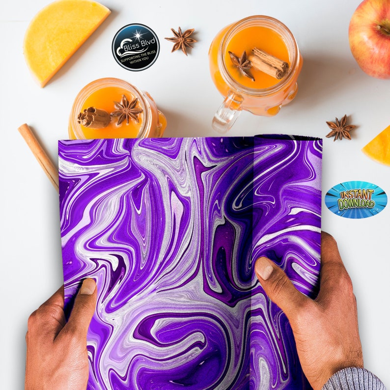 20 Digital Purple Marble Texture Pack, Digital Download, High ...