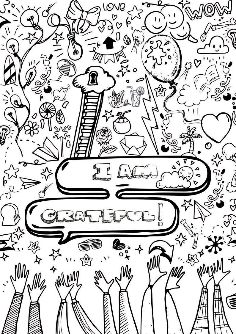 Positive Vibes Only: A Coloring Book for Positive Change - Etsy