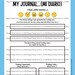 Bilingual My Journal...(mi Diario...) Worksheet for Kids | English and ...