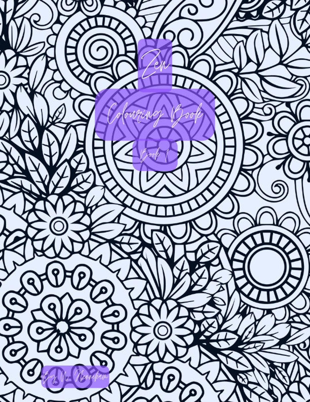 45 Colouring Pages - Etsy