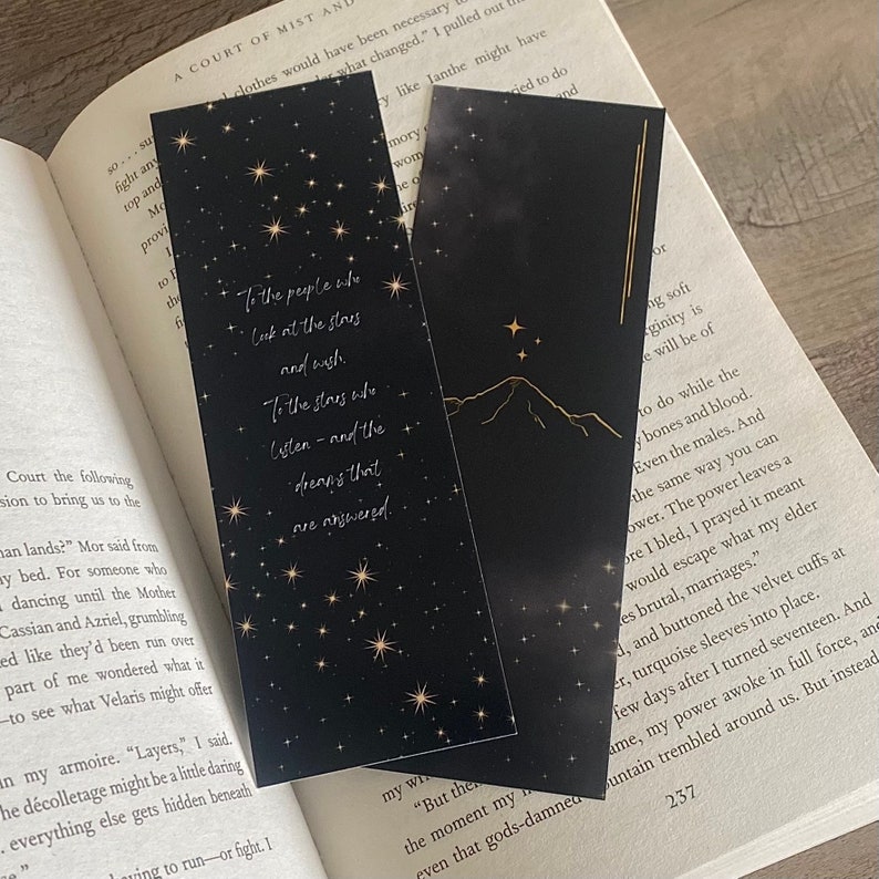 Velaris Bookmarks - Etsy