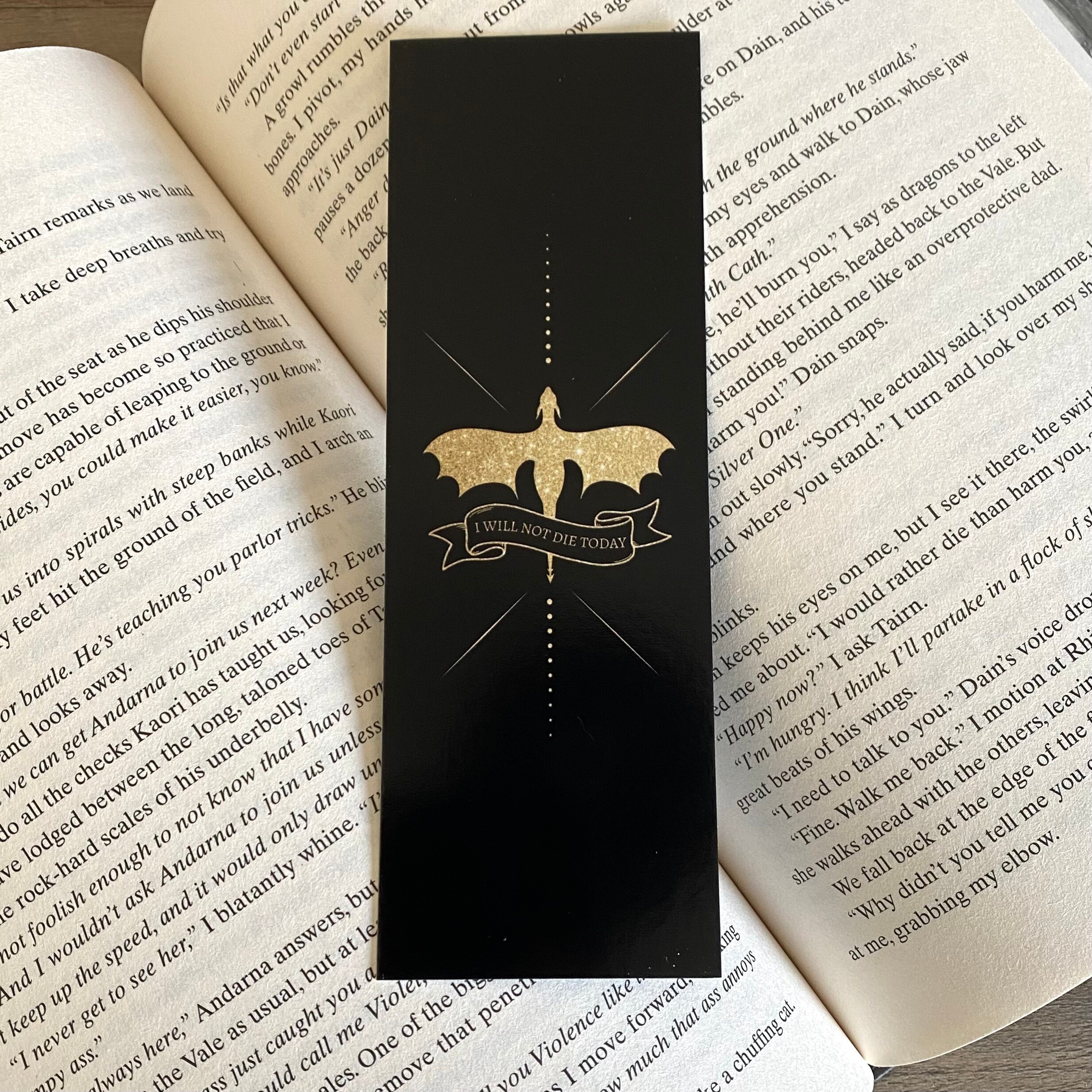Fourth Wing Bookmark - Etsy