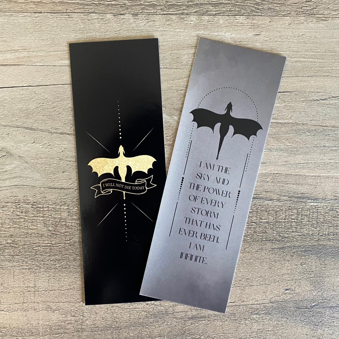 Fourth Wing Bookmark - Etsy
