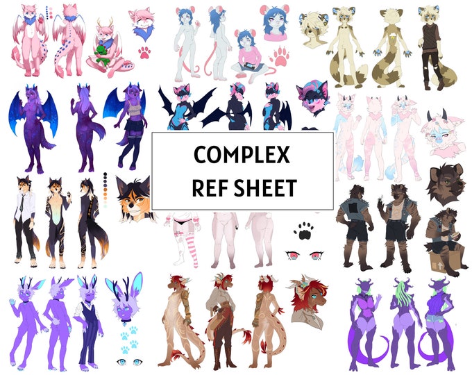 Retexture Your Vrchat Furry Avatars - Etsy