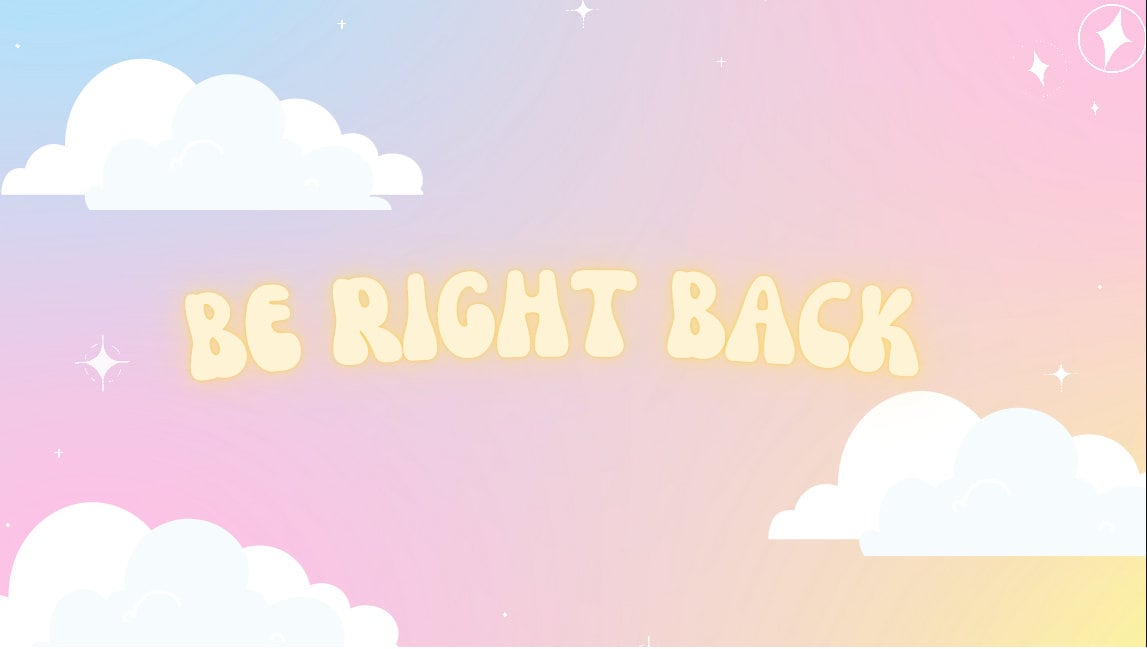 Simple Sunrise Animated Twitch Screens Stream Starting Soon Be Right ...