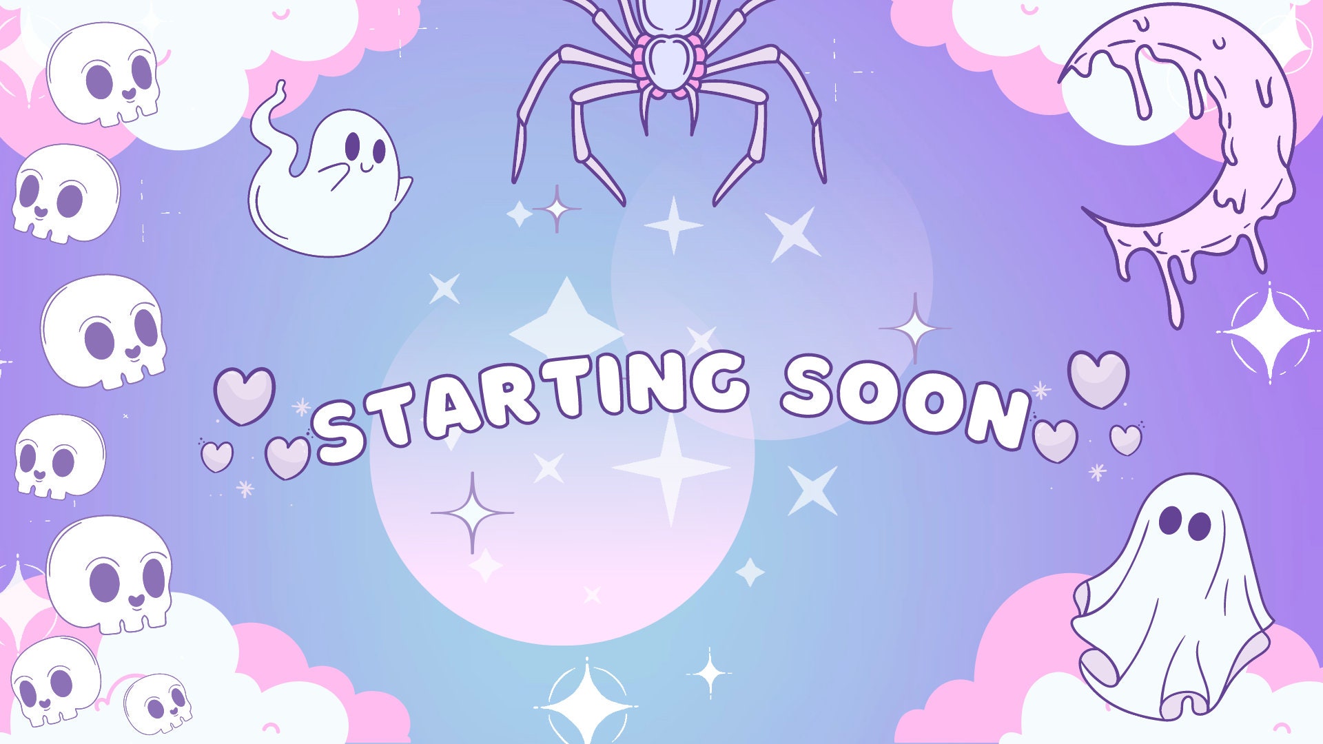 Pastel Goth Animated Twitch Screens | Stream Starting Soon | Be Right ... Pastel Goth Animated Twitch Screens | Stream Starting Soon | Be Right ...
