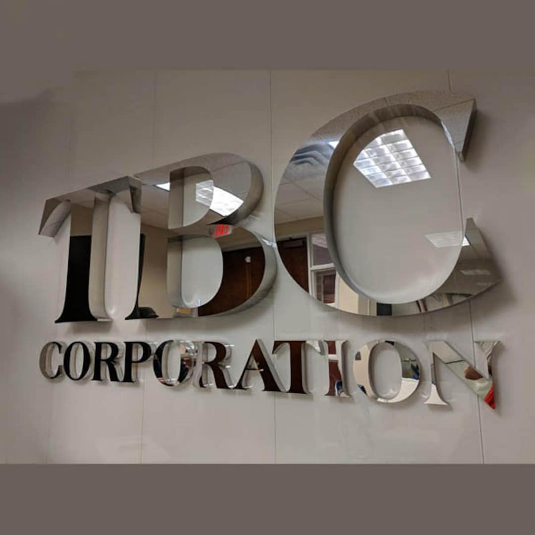 Custom Metal Business Sign Outdoor 3D Metal Letters - Etsy