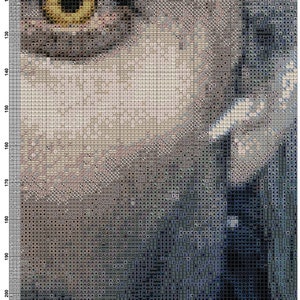 The Witcher , Geralt Witcher Cross Stitch Pattern, Instant Download PDF ...