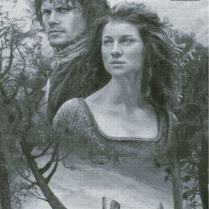 Outlander Cross Stitch Pattern, Claire and Jamie, Instant Download PDF ...