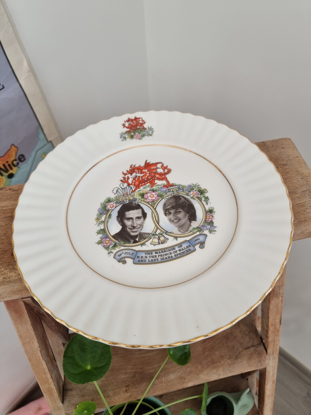 Vintage Lady Diana and Prince Charles Plate, Collector - Etsy