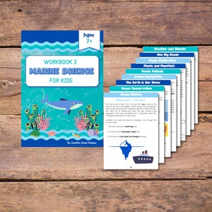 Digital Ocean Workbook: Marine Science Student Book for Kids (ages 7 ...
