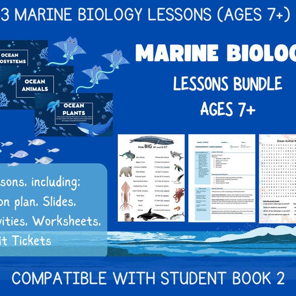MarineScience4Kids - Etsy UK