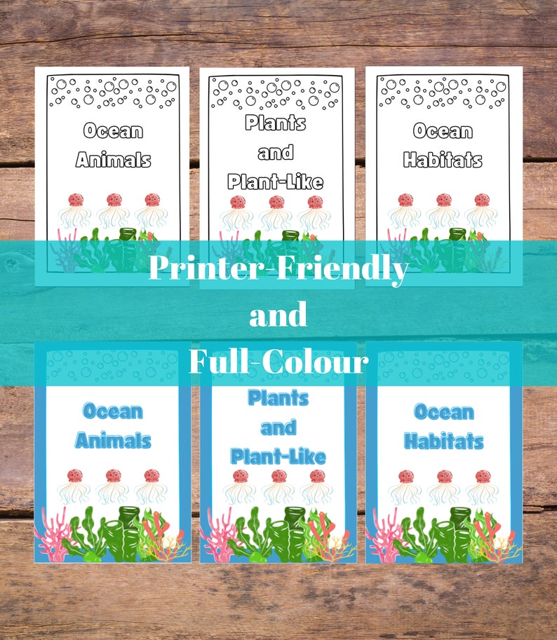 Digital Ocean Workbook: Marine Science Book 1 for Kids (ages 5 ...