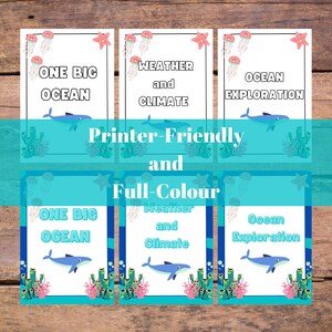 Digital Ocean Workbook: Marine Science Student Book for Kids (ages 7 ...