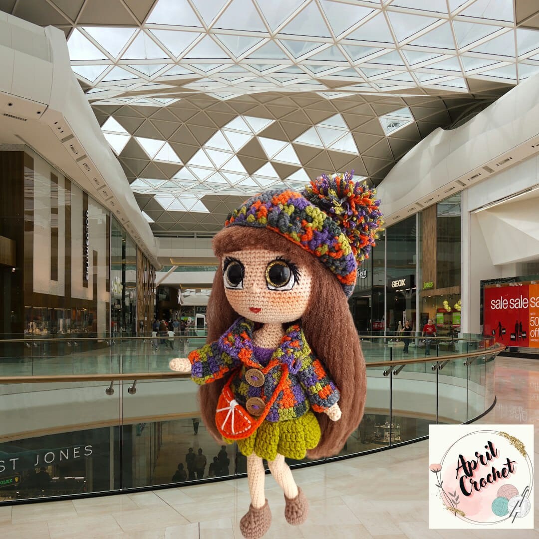 Isabella the Amigurumi Crochet Doll English PDF Pattern for Crochet ...