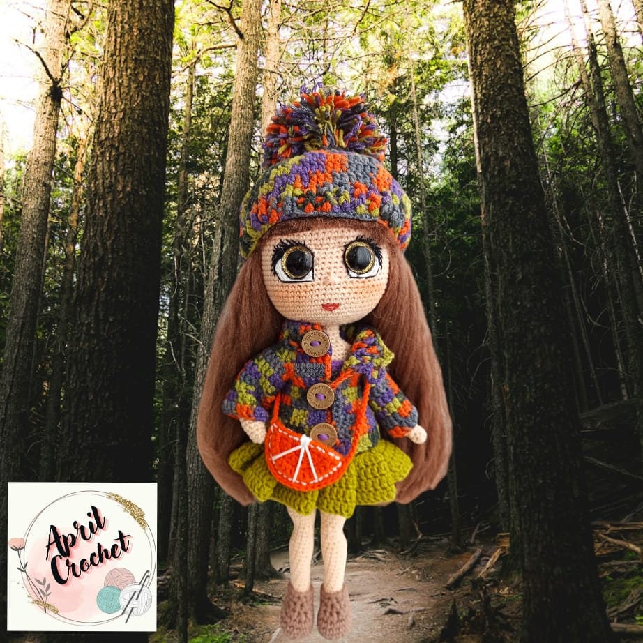 Isabella the Amigurumi Crochet Doll English PDF Pattern for Crochet ...