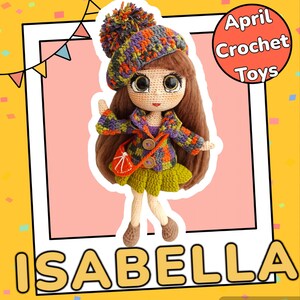 Isabella the Amigurumi Crochet Doll English PDF Pattern for Crochet ...