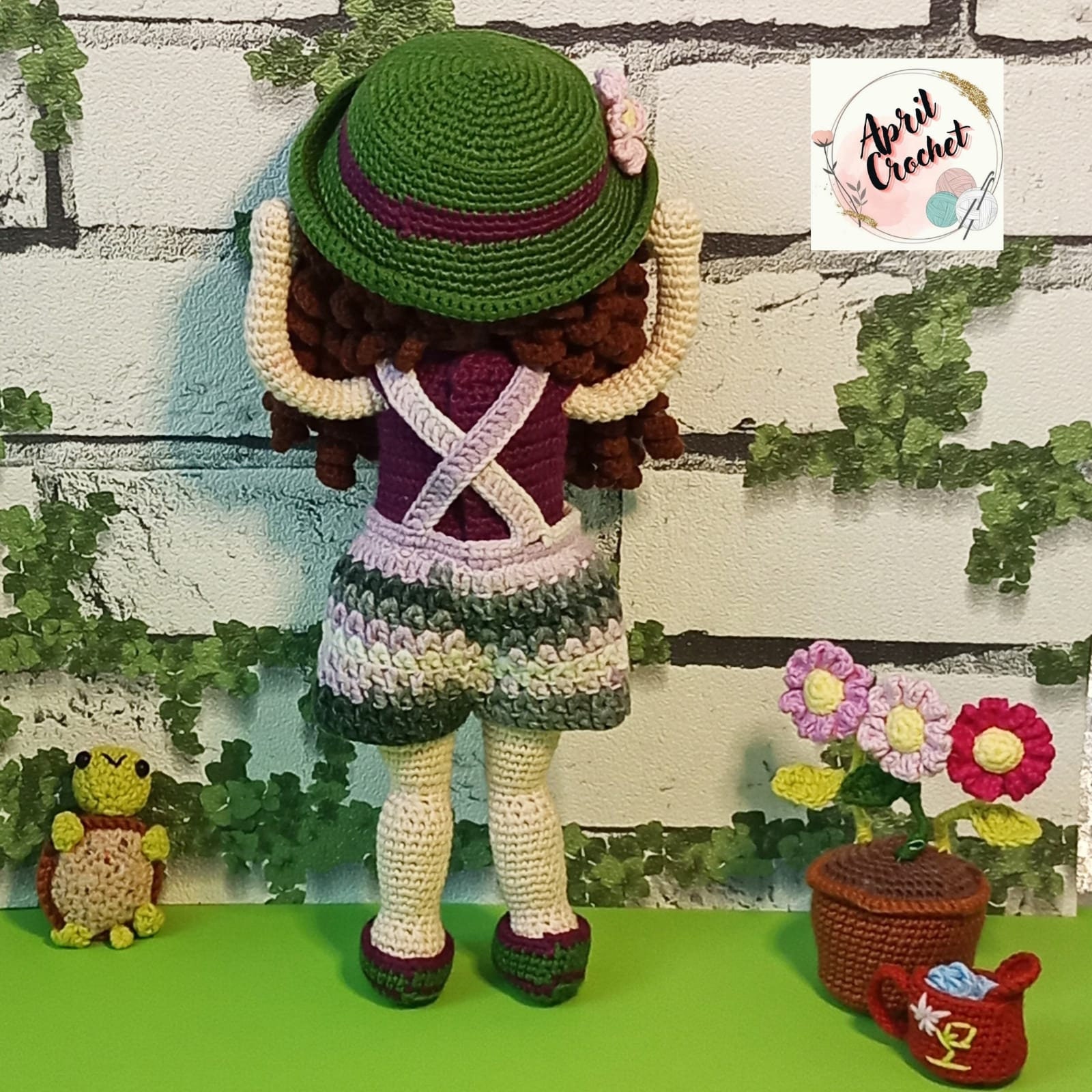 Melissa the Amigurumi Crochet Doll English PDF Pattern.27 Cm - Etsy