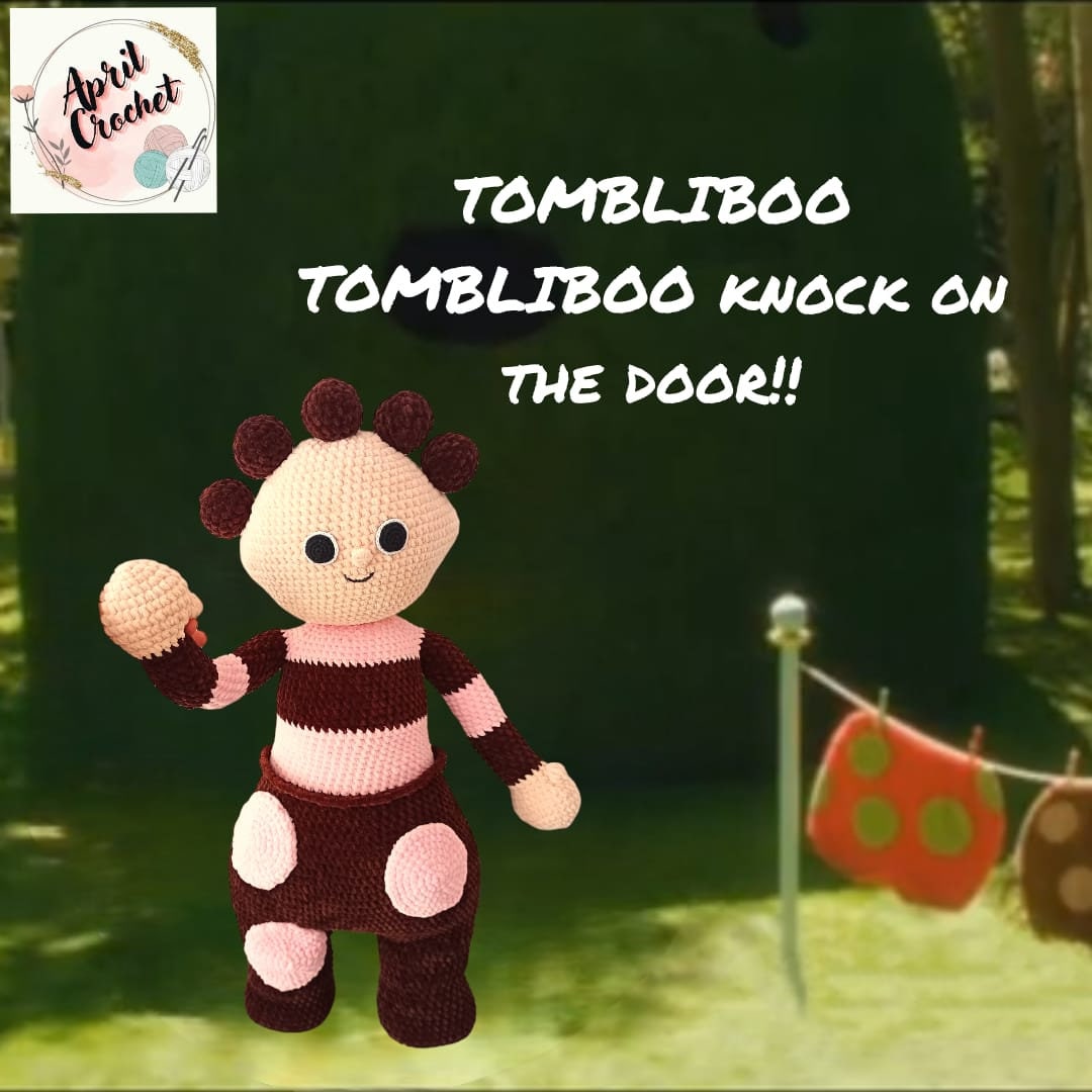 Amigurumi 70 Cm Tall Tombliboo With Chenille Yarn, Crochet Pattern for ...