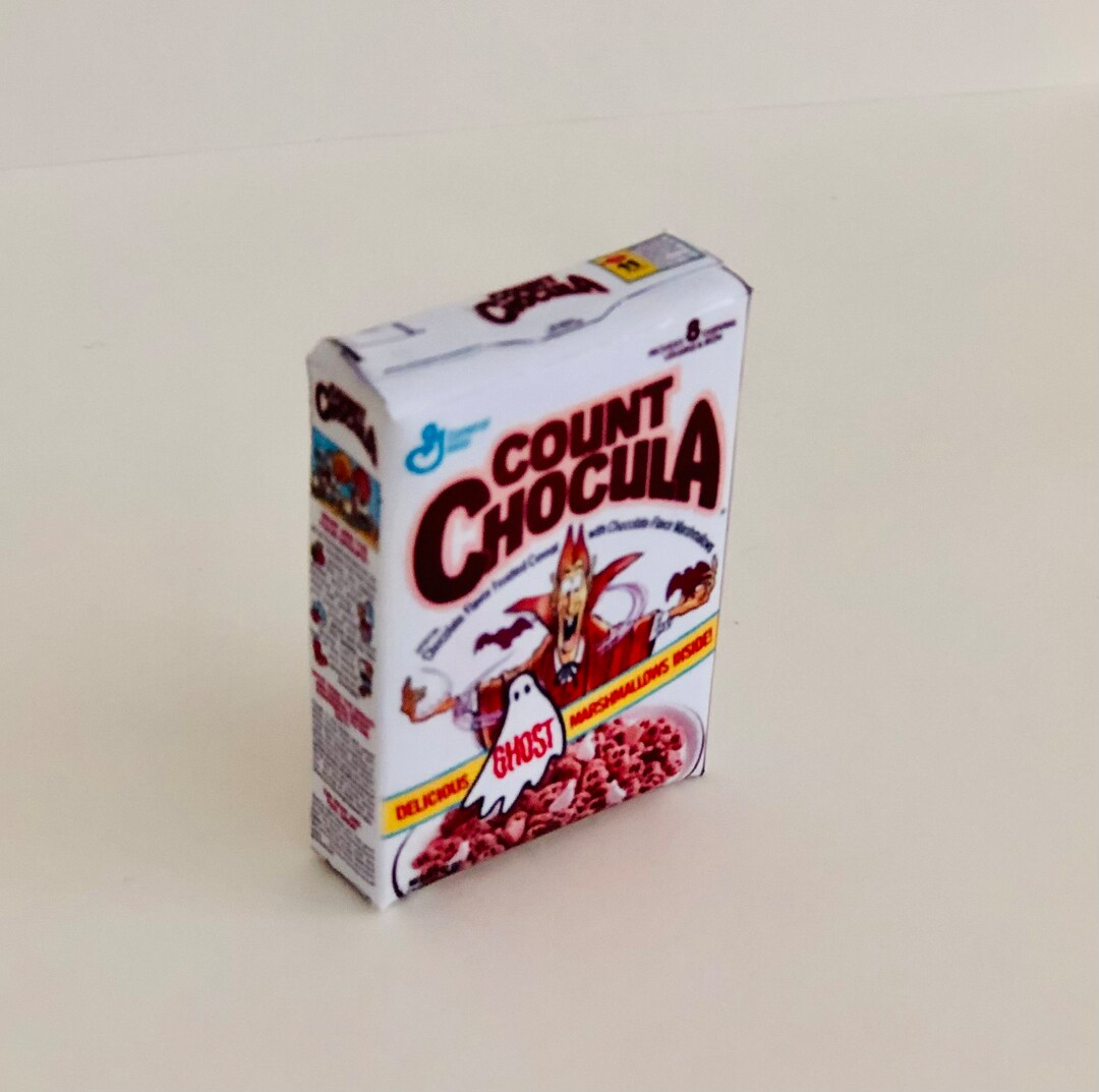 Handmade 3D Count Chocula Cereal Magnet, Retro Gift, Fun Housewarming ...