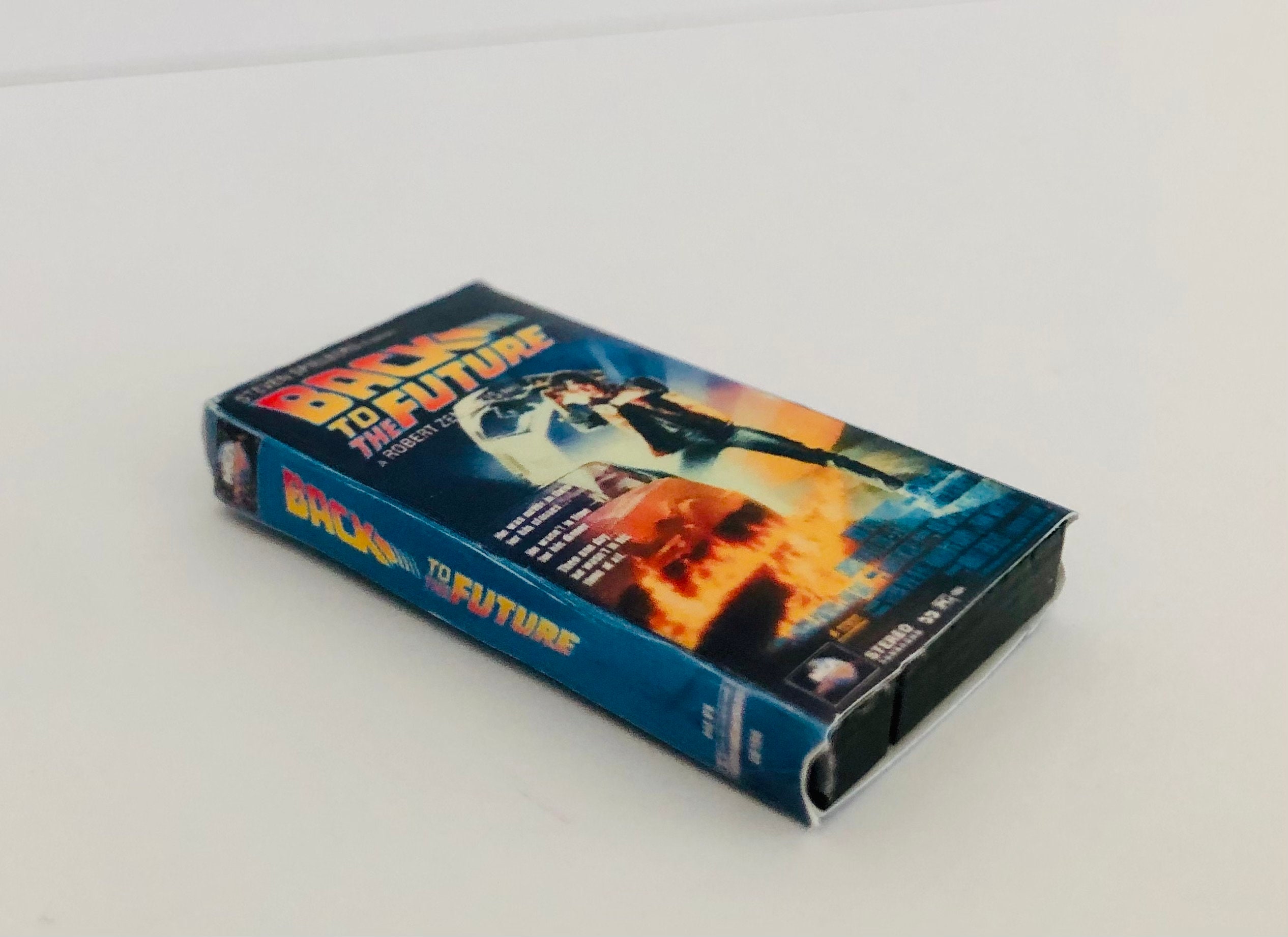 Handmade 3D Back to the Future VHS Tape Magnet, Retro Gift, Fun Kitchen ...