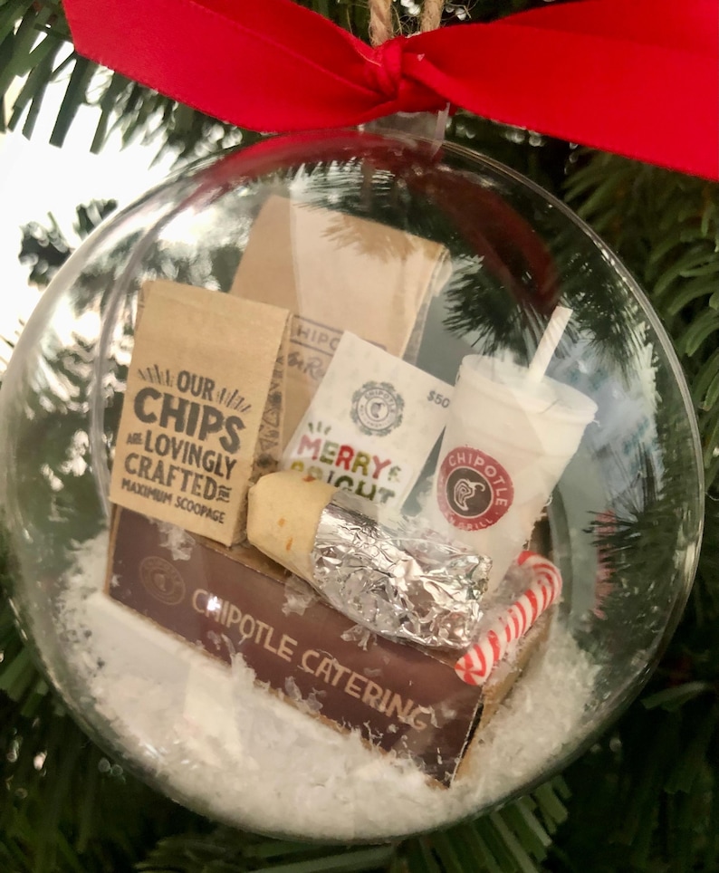 Handmade Chipotle Christmas Ornament: Funny Food Holiday Decor - Etsy