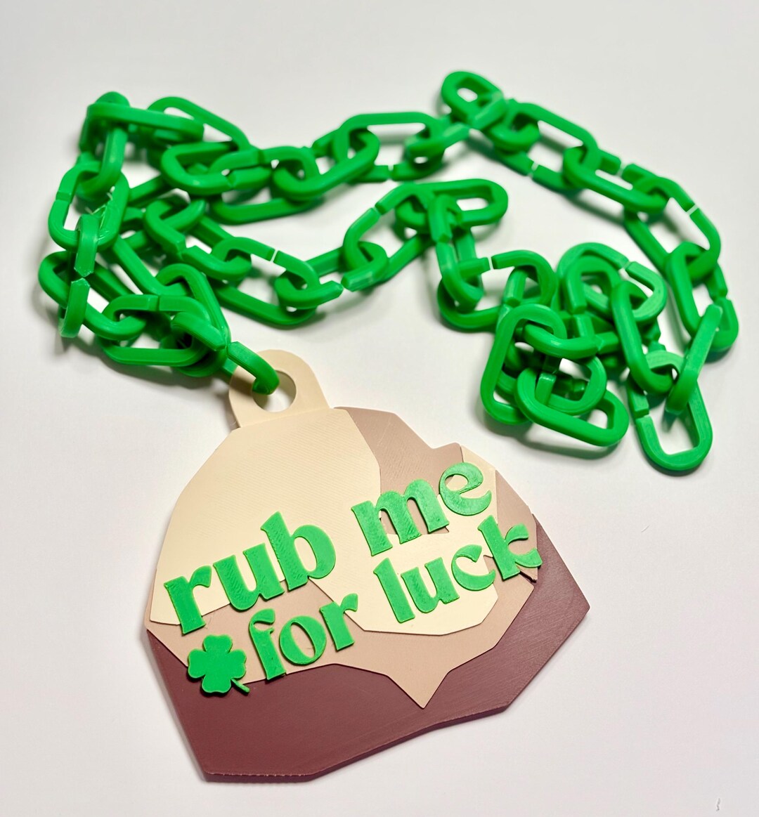 St. Patrick’s Day Funny Blarney Stone Hype Chain, Perfect Bar Crawl or ...